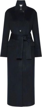 Marella G&uuml;rtelmantel - - Coats - Damen - Blau - XS