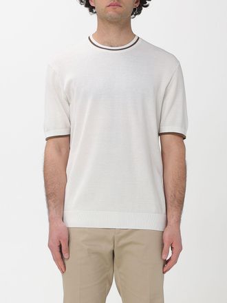 Paolo Pecora Pull PAOLO PECORA Homme couleur Jaune Cr&egrave;me