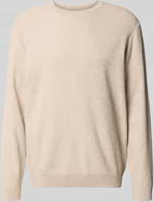 Tom Tailor Regular Fit Strickpullover aus reiner Baumwolle