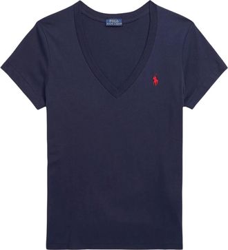 Ralph Lauren Femme, Tops, Bleu, Taille: 38 FR T-Chemises