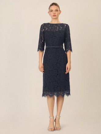 Apart Abendkleid mit Schleifen-Gürtel