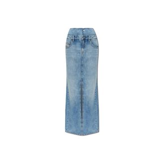 Diesel De-Spivey Denimrock - - Skirts - Damen - Blau - W25