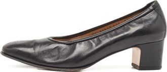 Ferragamo 1990s Pumps mit Blockabsatz 45mm - Black