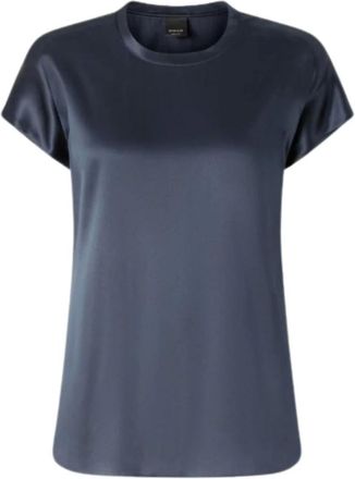Pinko Pinko, Femme, Blouses et Chemises, Bleu, Taille: 34 FR Blouse Farida
