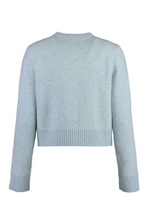 Bottega Veneta Womens Cardigan Boucl&eacute; Wool Bubble Elastane Cardigans Sweater