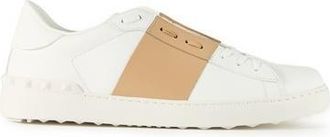 Valentino Baskets crant&eacute;es en cuir