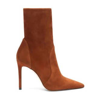 Stuart Weitzman Power Bootie 10 - - Shoes - Damen - Braun - 39 1/2 EU