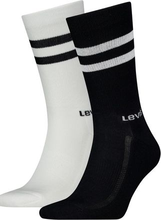 Levi's Regular Cut Sportsocken mit Streifen - 2er-Pack - Herren - Mehrfarbig / Mehrfarbig