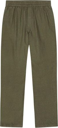 Les Deux Homme, Pantalons, Vert, Taille: L Patrick Wide Pantalons