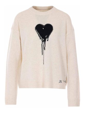 Zadig&Voltaire Pull Col Rond - Blanc