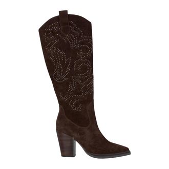 Alma En Pena Alma EN Pena, Femme, Chaussures, Brun, Taille: 39 EU Bottines de Cowboy &agrave; Clous