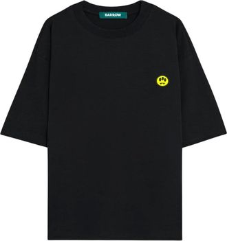 Barrow Barrow, Homme, Tops, Noir, Taille: XL Iconic Jersey T-Shirt