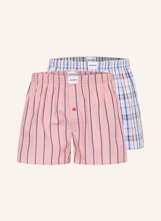 Jockey 2er-Pack Boxershorts blau