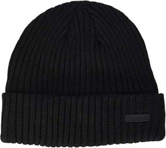 Barts Wilbert Turnup, Béret Homme, Gris (DARK HEATHER 0019), Taille unique (Taille fabricant: UNI)