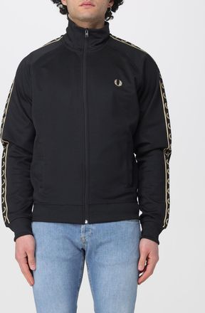 Fred Perry Sweatshirt FRED PERRY Herren Farbe Schwarz