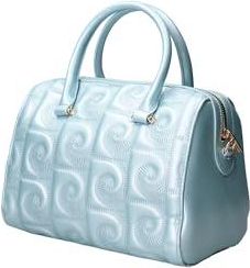 Pierre Cardin Sac &agrave; main femme Polyur&eacute;thane Polyur&eacute;thane 25x19x12 cm 8766-JULY15, bleu clair, Taille unique