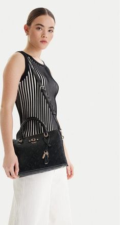 Guess Handtasche Dita HWPD76 02060 Schwarz