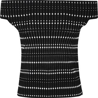 Alexander McQueen Top - Schwarz