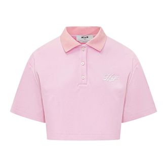Msgm T-Shirt - - Tops - Damen - Rosa - M