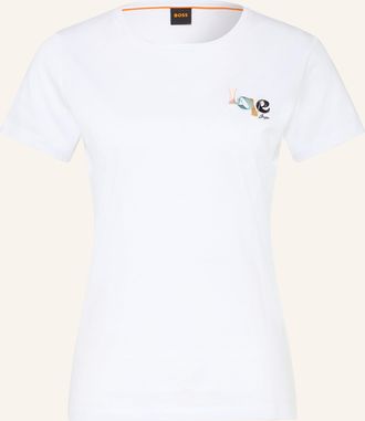 HUGO BOSS T-Shirt Elove weiss