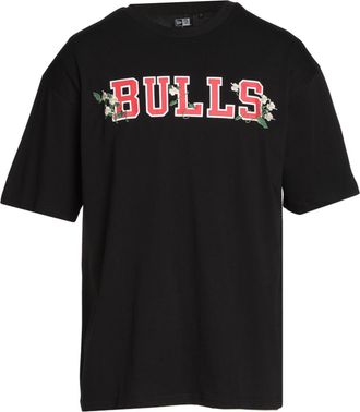 New Era NBA FLORAL GRAPHIC OS TEE