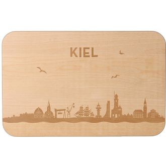 Goodtimes Kiel Skyline Fr&uuml;hst&uuml;cksbrett 23cm x 15cm x 1cm
