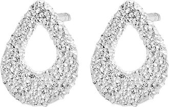 Edenly Ohrstecker Frische - Pira - 18 Karat Weißgold