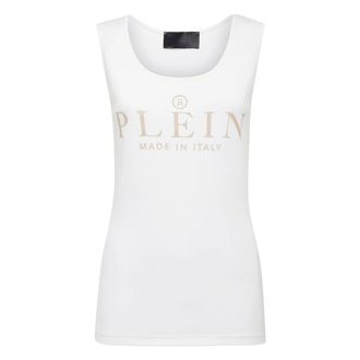 Philipp Plein Tank Top Iconic - - Tops - Damen - Beige - L
