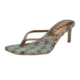 Guess Femme Mayan Sandale &agrave; Talon, Bronze 750, 42 EU