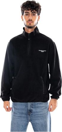 Carhartt Work in Progress Edmore Half Zip Sweat - - Sport - Herren - Schwarzk - M