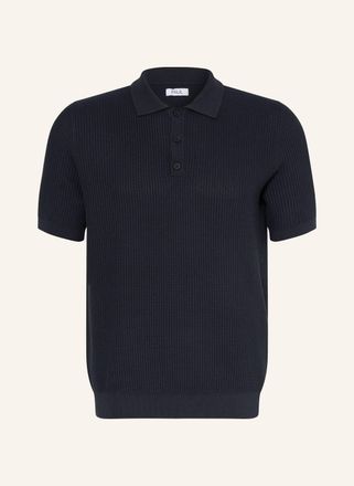 Paul Paul Strick-Poloshirt blau