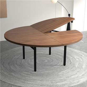 Generic Tragbare, runde, Faltbare Tischplatte, tempor&auml;re Esstischverl&auml;ngerung for den gewerblichen und privaten Gebrauch, z. B. for Hochzeiten, Partys oder Ka