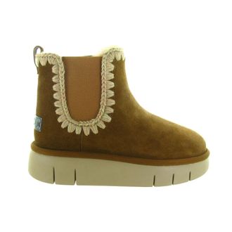 Mou Platform Suede Chelsea Schuhe - - Shoes - Damen - Braun - 36 EU