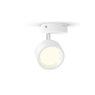 Philips spot Bracia 1x5.5W, blanc chaud 2700K, Blanc