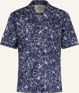 Fynch-Hatton Fynch-Hatton Resorthemd Comfort Fit Aus Leinen blau