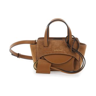 Hidesins Femme, Sacs, Brun, Taille: ONE Size Flap XS Handbag