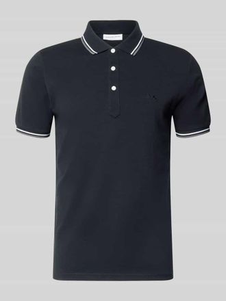 Lindbergh Relaxed Fit Poloshirt mit Kontraststreifen