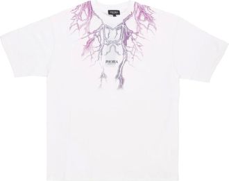 Phobia Archive Homme, Tops, Blanc, Taille: L Lightning Tee