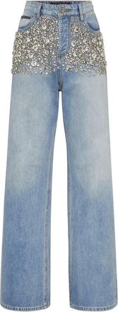 Philipp Plein Damen, Jeans, Blau, W26Größe