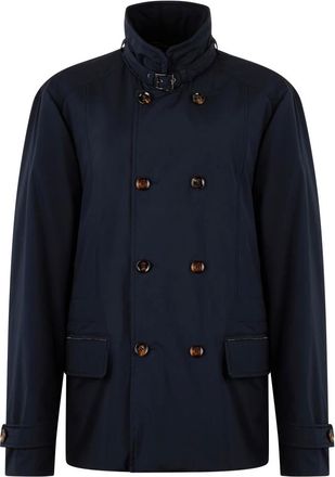 Moorer Homme, Manteaux, Bleu, Taille: XL Veste dhiver &eacute;l&eacute;gante