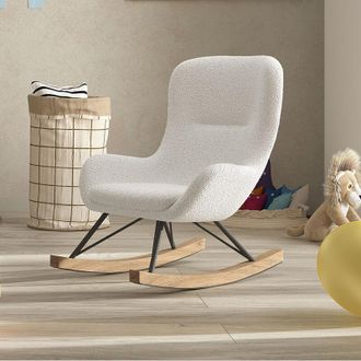Vipack Fauteuil &agrave; bascule pour enfants Rocky - 66x56x69 cm