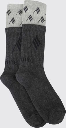 The Attico Chaussettes Femme couleur Gris