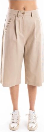 Brand Unique Femme, Shorts, Beige, Taille: 46 FR Long Shorts