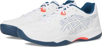 Asics Herren Solution Speed FF 3 Clay Sneaker, Wei&szlig; Mako Blau, 40 EU