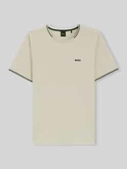 HUGO BOSS Regular Fit T-Shirt aus Baumwoll-Mix Modell TAUL