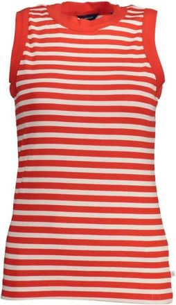 GANT Femme, Tops, Rouge, Taille: 36 FR D&eacute;bardeur &agrave; larges bretelles