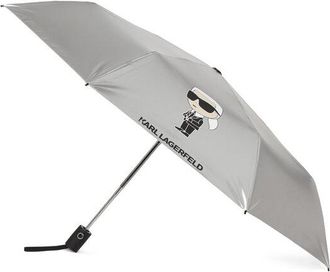 Karl Lagerfeld Regenschirm B4W50014 Silberfarben