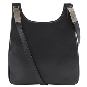 Ferragamo Pre-owned Leder Schultertasche - - Pre-owned - Damen - Schwarzk - ONE SIZE