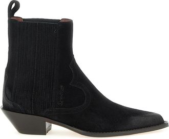 Sonora Femme, Chaussures, Noir, Taille: 40 EU Hernan Bottes &agrave; cheville