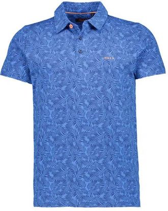 N.Z.A. Herren Polo-Shirt blau